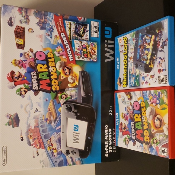 WII U | Video Games & Consoles | Wii U Super Mario 3d World Deluxe Set ...